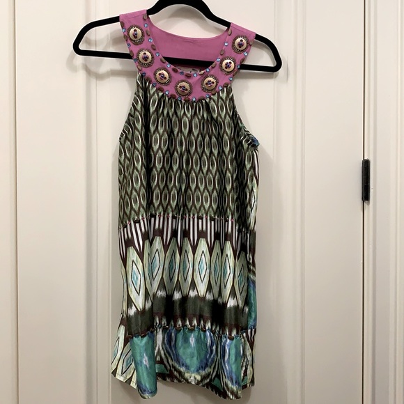 Tops | Faith Tunic Blouse In Gorgeous Island Print | Poshmark